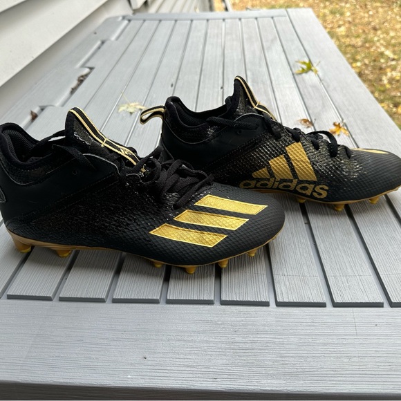 adidas | Shoes | Adidas Adizero Scorch Soccer Outdoor Cleats Black Gold ...